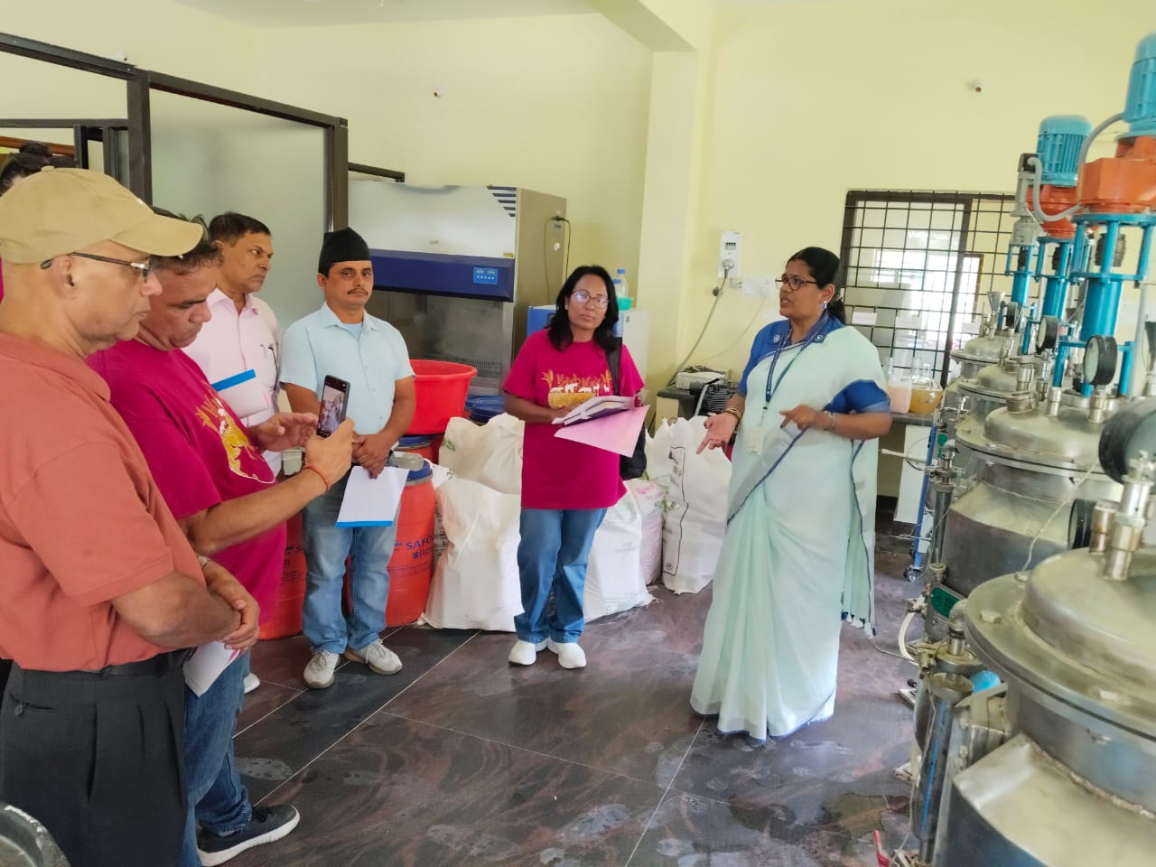 Scientific Delegates Vist Biofertiliser Production Unit, Mandya ...